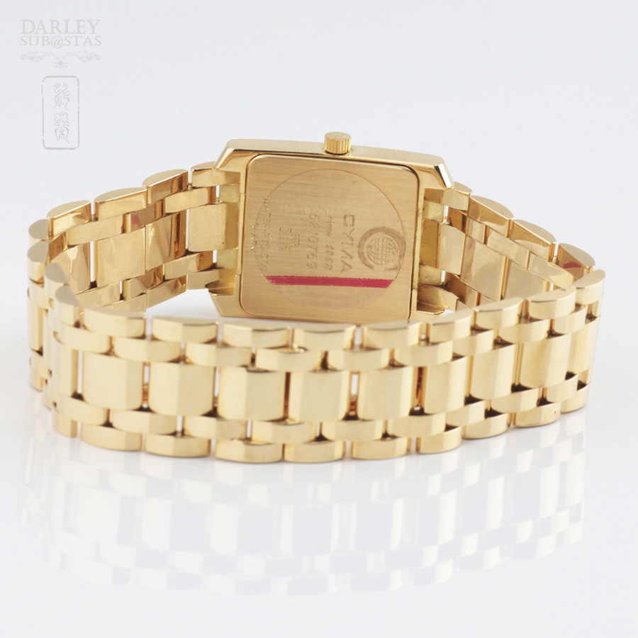 Precioso Reloj Cyma oro y Diamantes